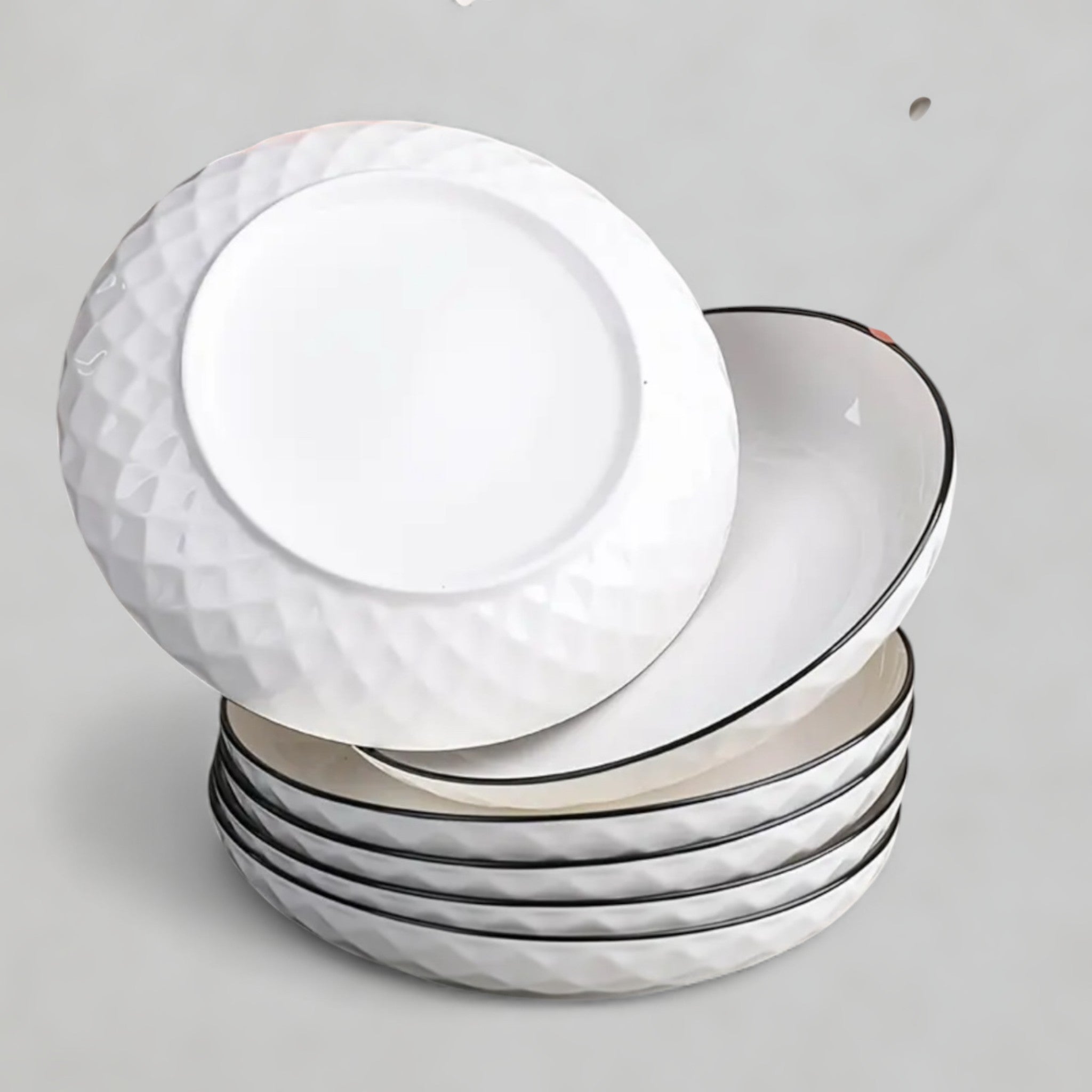 6pc Diamond Plates – Chez Moi